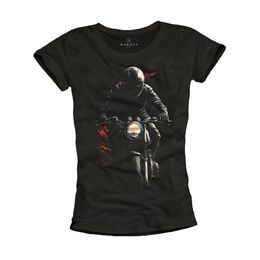 Makaya Shirt 'Shadow Biker' Damen Gr&ouml;&szlig;e XL schwarz