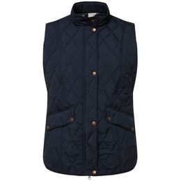 Ulla Popken Vest female size M/L marine blue
