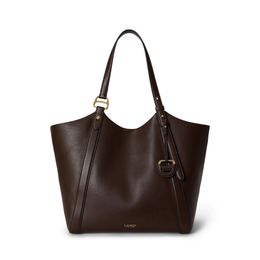 Lauren Ralph Lauren Shopper 'TASHA' Damen Gr&ouml;&szlig;e One Size dunkelbraun