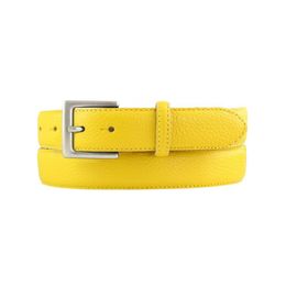 BELTINGER G&uuml;rtel 'Cosenza' Herren Gr&ouml;&szlig;e 105 gelb