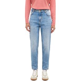 Mustang Jeans "Charlotte" - Tapered fit - in Hellblau - 52% | Gr&ouml;&szlig;e W30/L32 | Damenjeans