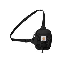 Carhartt Work In Progress Carhartt Wip Umh&auml;ngetasche 'KICKFLIP SHOULDER BAG BLACK' Herren Gr&ouml;&szlig;e One Size schwarz