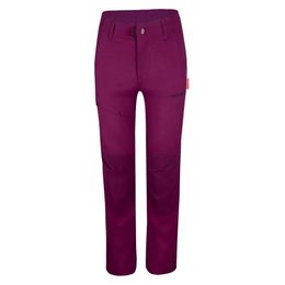 Trollkids Trekkinghose "Hammerfest Pro" - Slim fit - in Lila - 46% | Gr&ouml;&szlig;e 152 | Kinderhosen