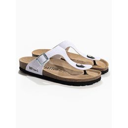 BAYTON Zehentrenner "Melia" in Wei&szlig; - 30% | Gr&ouml;&szlig;e 38 | Damen-sandalen