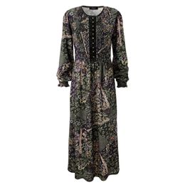 Aniston Casual Kleid Damen Gr&ouml;&szlig;e 36 blau / gr&uuml;n / lila / schwarz Sommerkleid