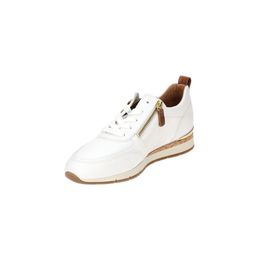 Gabor Schn&uuml;rschuh 'Gabor Sneakers Schuhe wei&szlig; Nappa 83.411.21' Damen Gr&ouml;&szlig;e 40 wei&szlig; Sommerschuhe