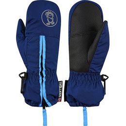Trollkids Funktions-F&auml;ustlinge "Mitten" in Dunkelblau/ Hellblau - 51% | Gr&ouml;&szlig;e 5 | Kinderhandschuhe