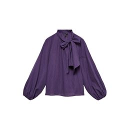 V&eacute;ro Moda Vero Moda Bluse 'VMSIMA' Damen Gr&ouml;&szlig;e L helllila / dunkellila