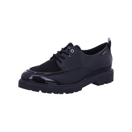 Rieker Lace-Up Shoes 'Schn&uuml;rschuh Damen 45500 00 Kunststoff (Synthetik) in schwarz' female size 38 Black