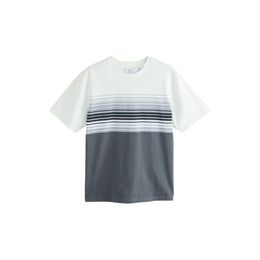 next T-Shirt Herren Gr&ouml;&szlig;e XXXL dunkelgrau / wei&szlig;