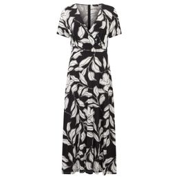 Apart Kleid Damen Gr&ouml;&szlig;e 46 creme / schwarz Sommerkleid