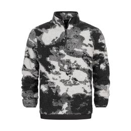 INDICODE JEANS Sweater 'Sofiane' male size S Black / White