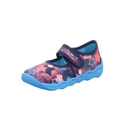 Superfit Hausschuh BUBBLE in Blau/Mehrfarbig | Gr.: 25