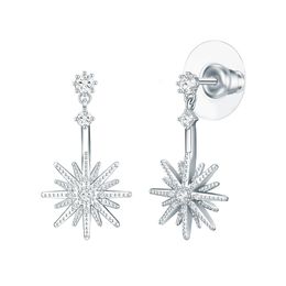 Lulu & Jane Ohrringe Damen Gr&ouml;&szlig;e One Size silber