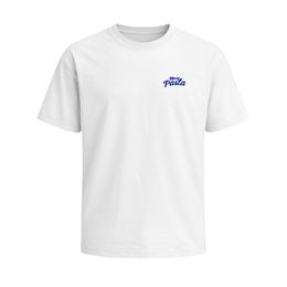Neverless Shirt 'More Pasta' Herren Gr&ouml;&szlig;e XS wei&szlig;