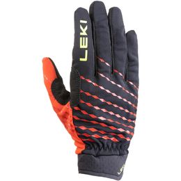 Leki Sporthandschuhe 'Ultra Trail Breeze' Herren Gr&ouml;&szlig;e XXL gelb / orange / schwarz