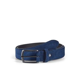 Howard London G&uuml;rtel 'Howard Suede Belt Zack Blue' Herren Gr&ouml;&szlig;e 95 blau