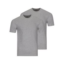 Ragman Unterhemd 'Basic' Herren Gr&ouml;&szlig;e 4XL graumeliert