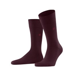 Burlington Socken 'Leeds' Herren Gr&ouml;&szlig;e 40/46 purpur