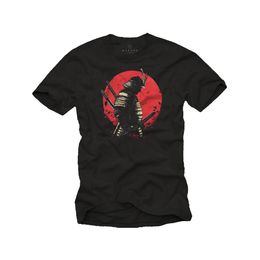 Makaya Shirt 'Samurai' Herren Gr&ouml;&szlig;e 4XL schwarz