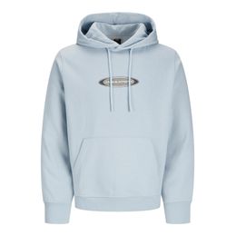 Jack & Jones Jack & Jones Sweatshirt 'JCOPacer' Herren Gr&ouml;&szlig;e L pastellblau / grau / schwarz / wei&szlig;