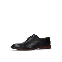 Manfield Schn&uuml;rschuh Herren Gr&ouml;&szlig;e 44 schwarz