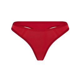 Albero Natur String 'Damen Bio Baumwoll Tanga-Slip' Damen Gr&ouml;&szlig;e L rot