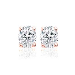Fiocco Jewelry Ohrringe 'Giselle' Damen Gr&ouml;&szlig;e 11 cm x 8 cm x 2cm rosegold