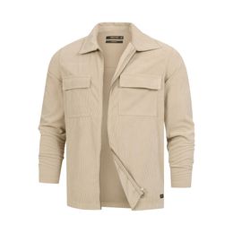 INDICODE Jeans &Uuml;bergangsjacke 'Nemoto' Herren Gr&ouml;&szlig;e L beige Sommerjacke