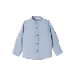 IDO COLLECTION Button Up Shirt 'Ml' boy size 110 Light blue