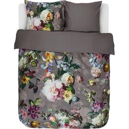 Essenza Bettbezug 'Fleur' Herren Gr&ouml;&szlig;e 155x22080x80 gelb / dunkelgrau / gr&uuml;n / wei&szlig;