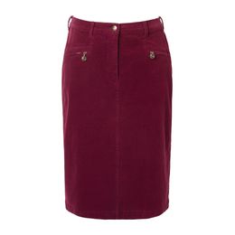 Ulla Popken Rock Damen Gr&ouml;&szlig;e 54 weinrot