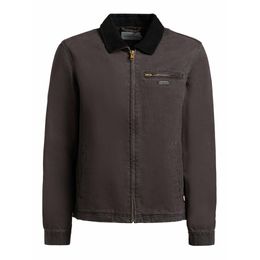 Khujo &Uuml;bergangsjacke 'Deddy ' Herren Gr&ouml;&szlig;e L braun / schwarz Sommerjacke