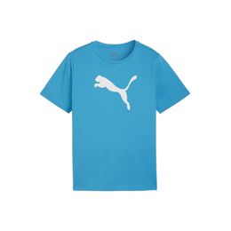 Puma Funktionsshirt Jungen Gr&ouml;&szlig;e 116 himmelblau / wei&szlig;