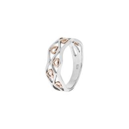ZEEme Ring Damen Gr&ouml;&szlig;e 64 rosegold / silber