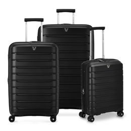 Roncato Suitcase Set 'B-Flying' male size One size Black