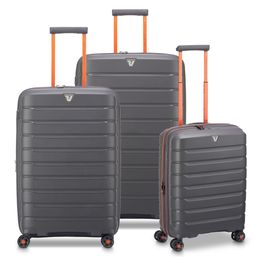 Roncato Suitcase Set male size One size Dark grey