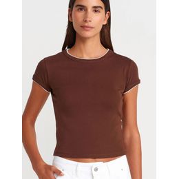 Dilvin Shirt 'T-Shirts' female size M Brown