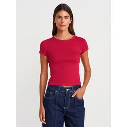 Dilvin Shirt 'T-Shirts' Damen Gr&ouml;&szlig;e M knallrot