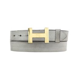 BELTINGER Belt 'Hermine' female size 120 Dark grey