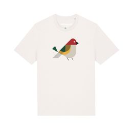 Watapparel Shirt ' Vogel ' male size M Mixed colors / White