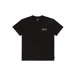 Billabong T-Shirt 'Segment' Herren Gr&ouml;&szlig;e L khaki / hellgr&uuml;n / orange / schwarz