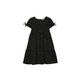 KOTON Kleid M&auml;dchen Gr&ouml;&szlig;e 152/164 schwarz / wei&szlig;