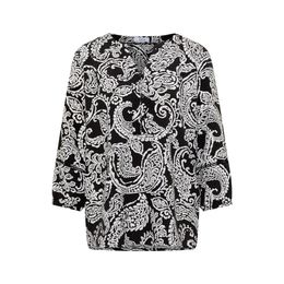 Cecil 3/4-Arm Tunika mit Print Damen Gr&ouml;&szlig;e XL schwarz
