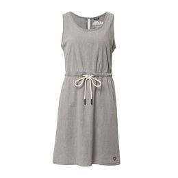 alife and kickin Alife & Kickin Kleid 'DojaAK B' Damen Gr&ouml;&szlig;e 36 grau / wei&szlig;