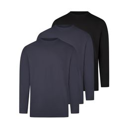 Ragman Shirt 'Basic' Herren Gr&ouml;&szlig;e M nachtblau