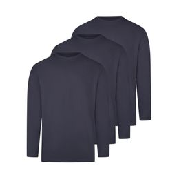 Ragman Shirt 'Basic' Herren Gr&ouml;&szlig;e S dunkelblau