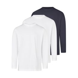 Ragman Shirt 'Basic' Herren Gr&ouml;&szlig;e M silbergrau
