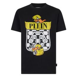 Philipp Plein Kurzarm-Rundhals-T-Shirt Duck