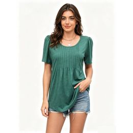 Kojooin Shirt Damen Gr&ouml;&szlig;e M dunkelgr&uuml;n
